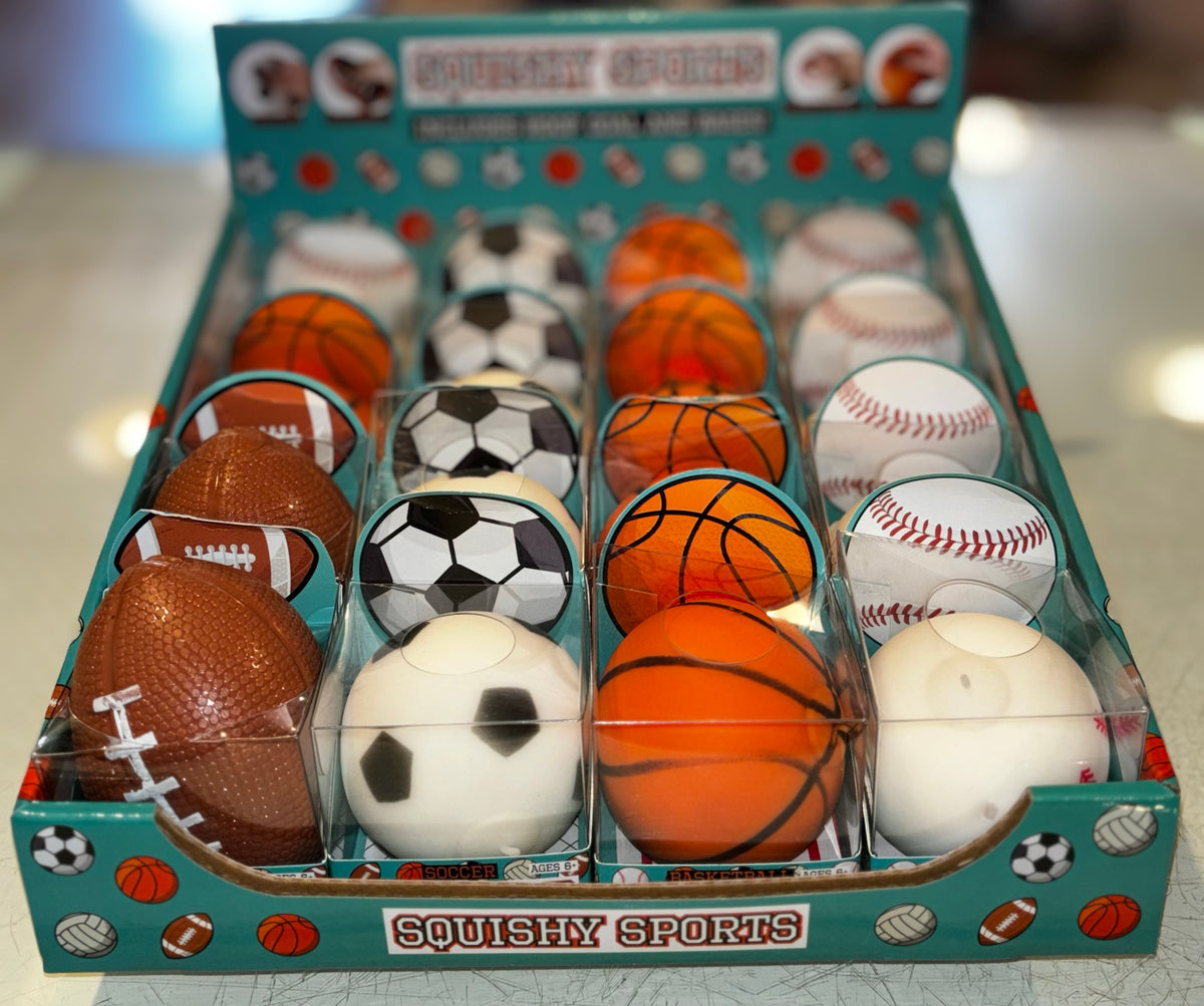 Squishy Sports Balls – Ribbons and Beaus Boutique